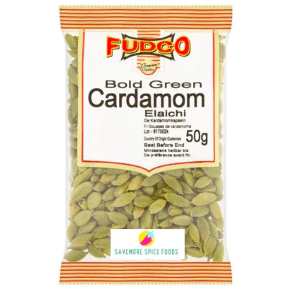 Fudco Cardamom 50 g – Pound Veg