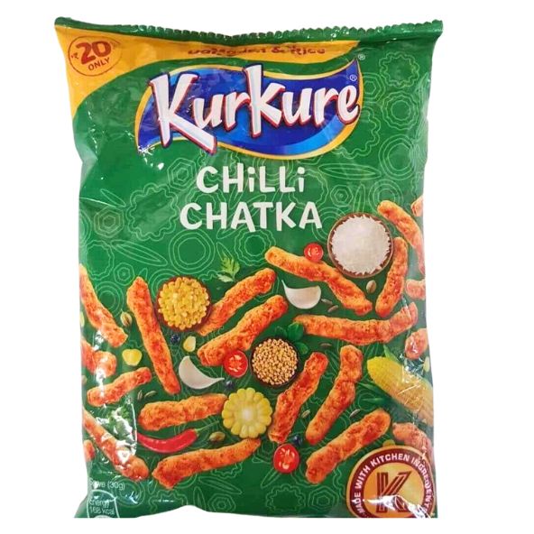 KURKURE Chilli Chataka (Pack of 2) – Pound Veg