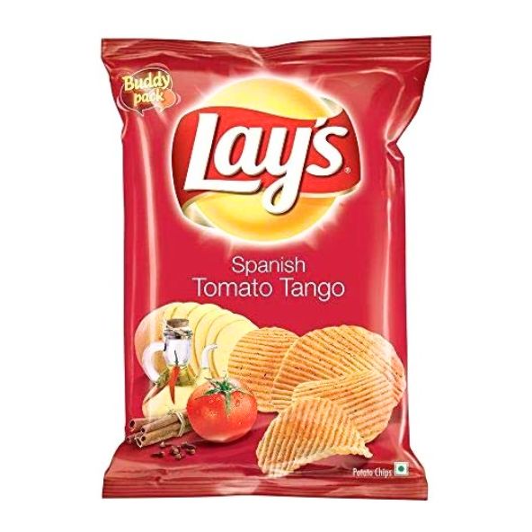 Lays Tango Tomato 52gm (Pack of 2) – Pound Veg