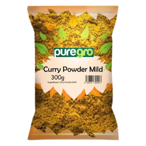 Puregro Curry Powder Mild 300g – Pound Veg