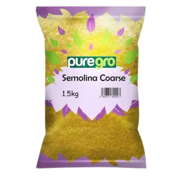 Puregro Semolina Coarse 1.5kg – Pound Veg