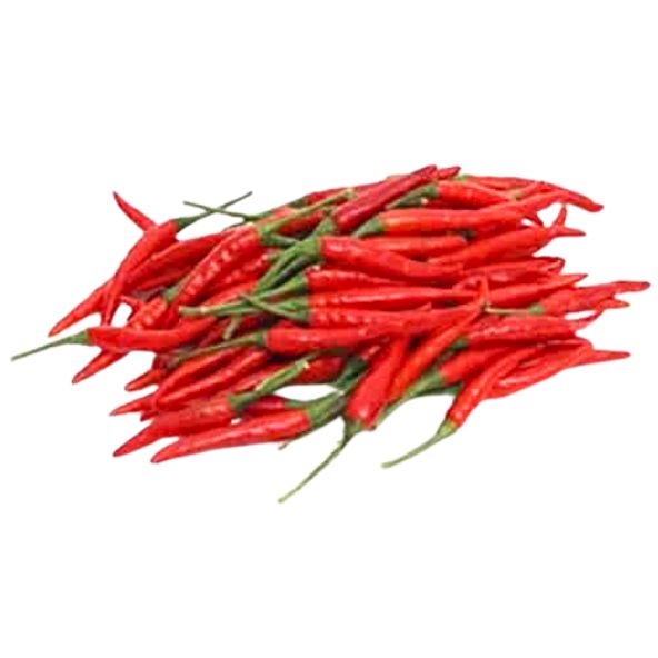Red Bird Eye Chilli 500 gm – Pound Veg