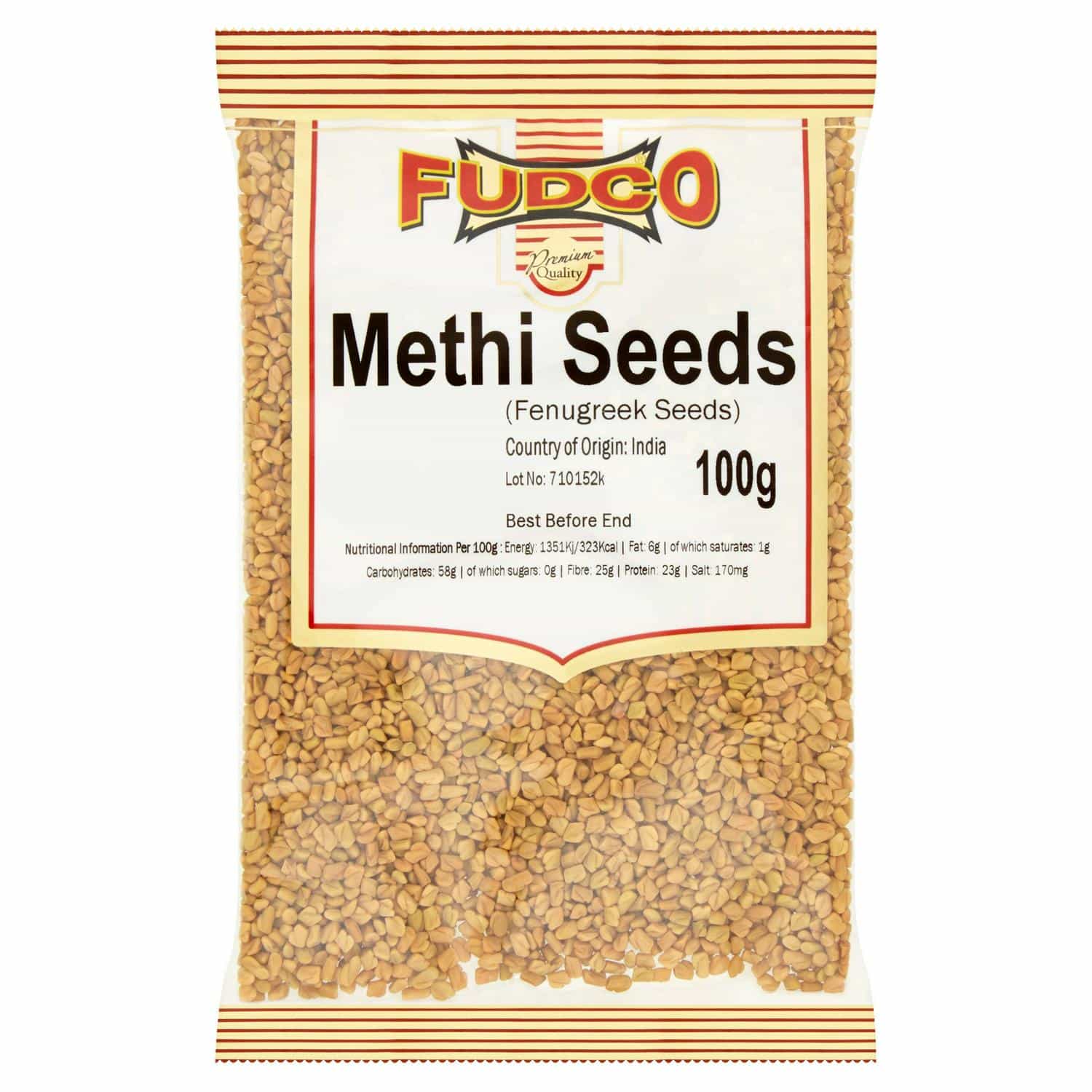 Fudco Methi Seeds 100 g – Pound Veg